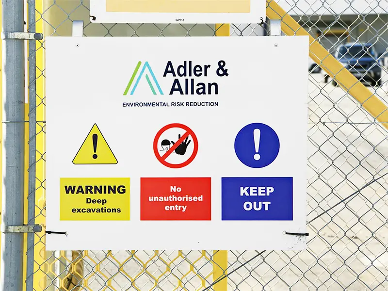 Custom Safety Signs | Durable LOLER Compliant Signage